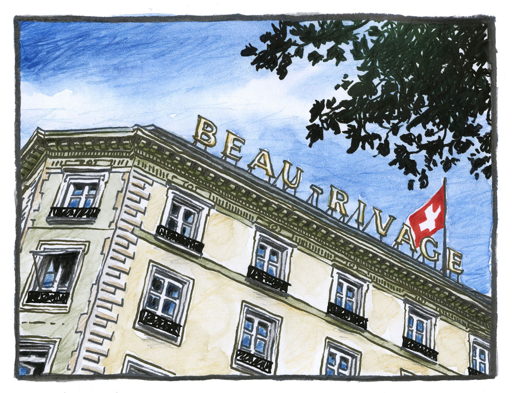 Hôtel Beau Rivage - Anciens Et Réunions